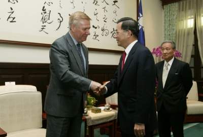 總統接見美國亞洲基金會畢瑞達(Douglas Bereuter)總裁-總統府新聞-新聞與活動｜中華民國總統府